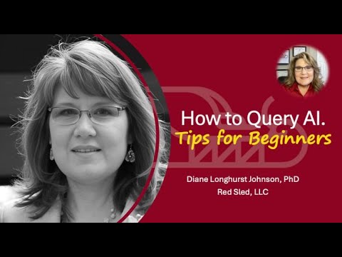 How to Query AI for Beginners. - Congmigos